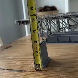 HO Scale Arch Truss Bridge 13 Inches “unassembled Kit” - Etsy