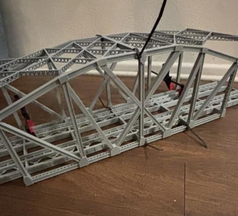 O Scale 145’ Double Track Bridge “accommodates 2” Wide Track Including ...