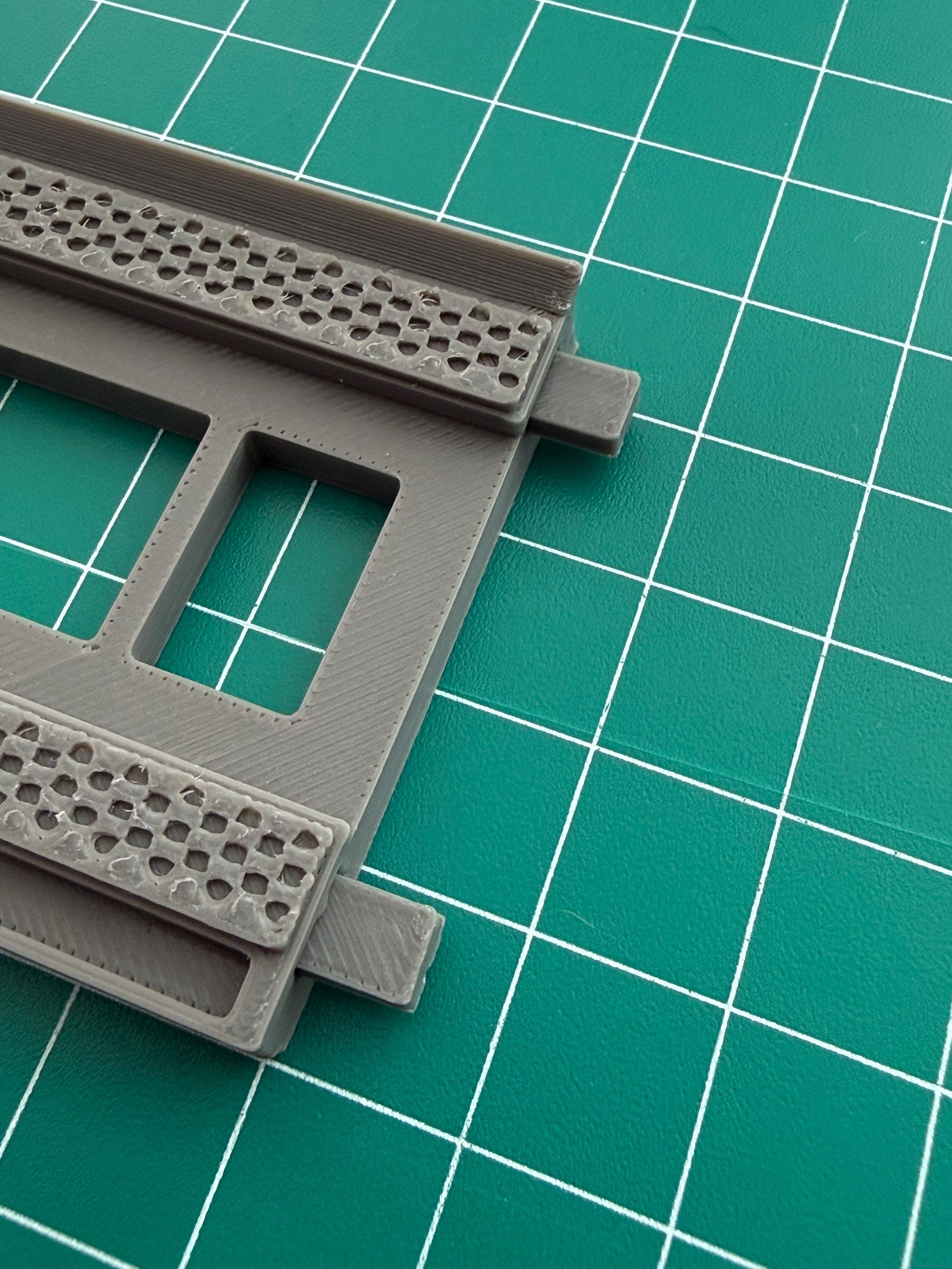 HO Scale Wall Mounted Train Bridge, Display or Running - Etsy