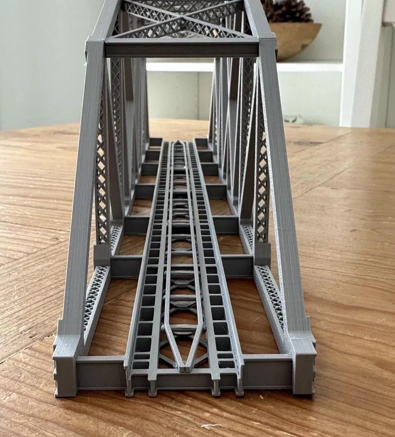 HO Scale Truss Bridge 21 Inches “unassembled Kit” - Etsy