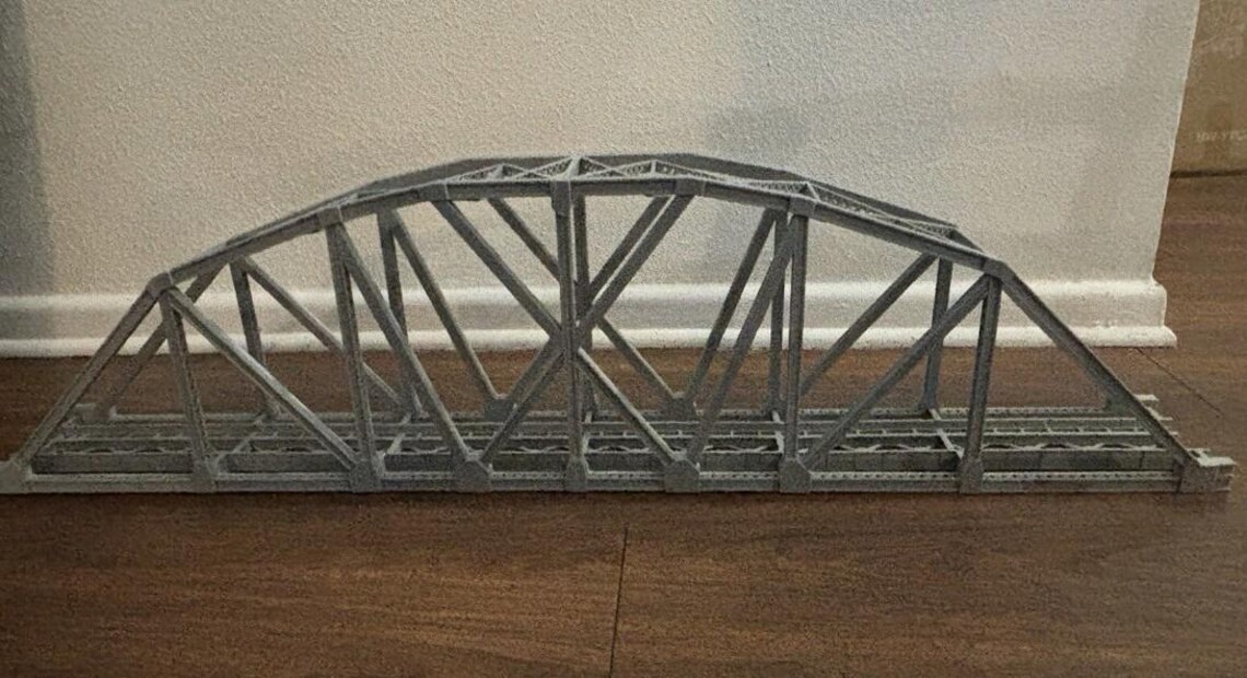 O Scale 145’ Single Track Bridge “accommodates 3.5” Wide Track ...