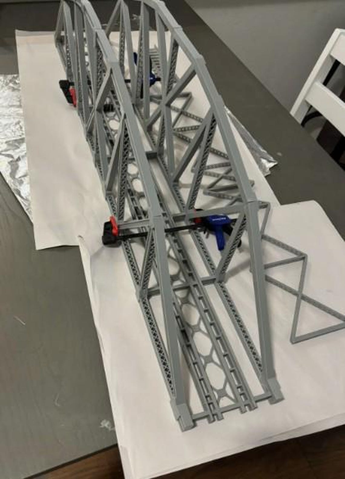 O Scale 145’ Single Track Bridge “accommodates 3.5” Wide Track ...