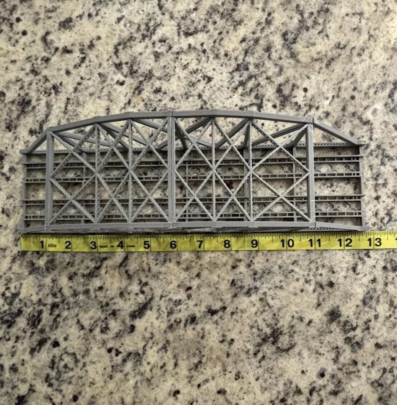 N Scale Double Track Truss Bridge 145’ - Etsy