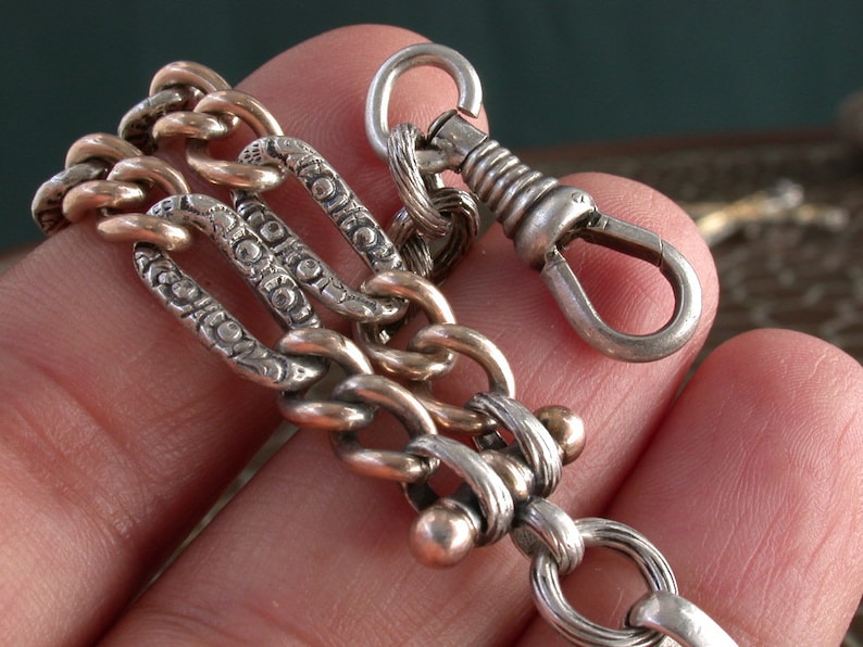 Vintage antique deco victorian nouveau fob chatelaine key | Etsy