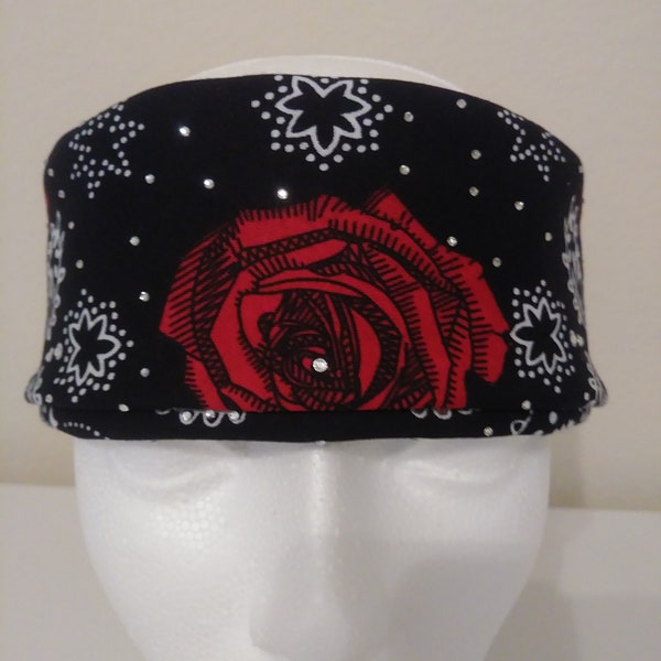 Rose Bandana - Etsy