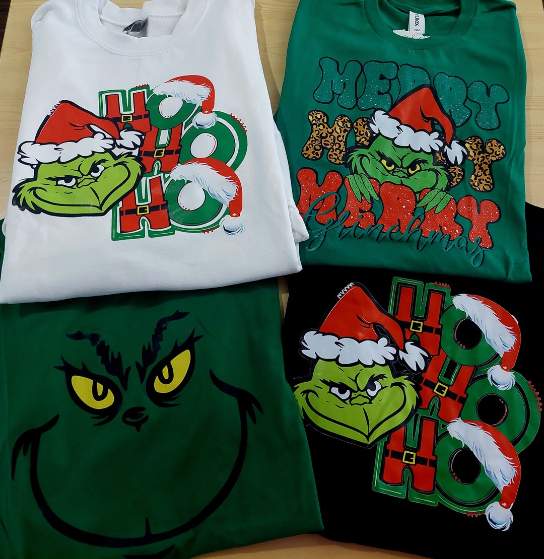 Men Grinch Tshirts Grinch Unisex Tee Christmas Tshirts - Etsy