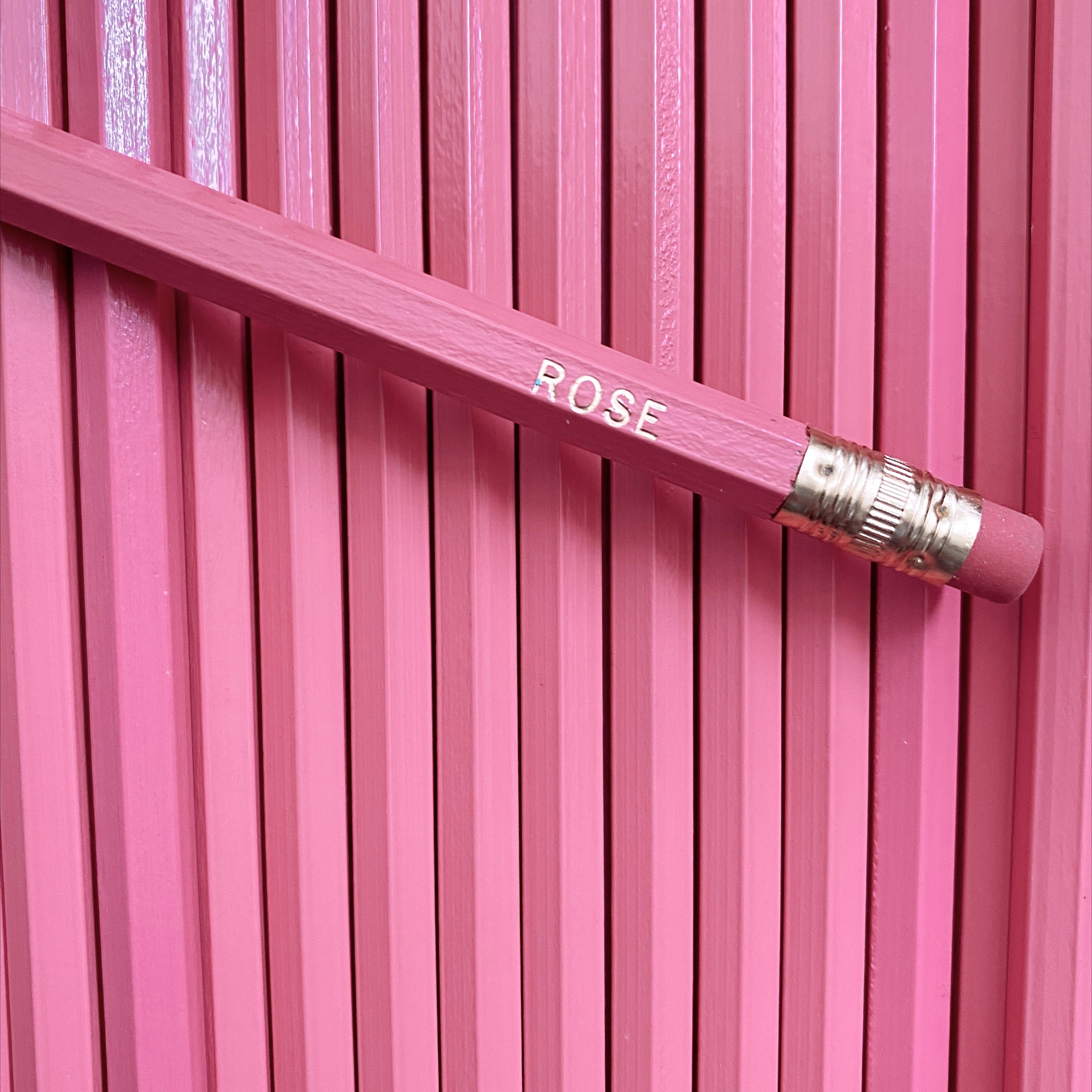 ROSE Custom Pencils Set of 5 the Perfect ROSE Pencil - Etsy UK