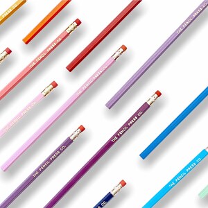 YELLOW Custom Pencils - Set of 5 - the Perfect YELLOW Pencil - Etsy
