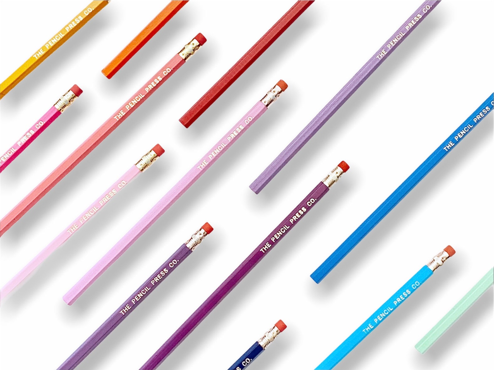 PINK Custom Pencils - Set of 5 - the Perfect PINK Pencil - Etsy