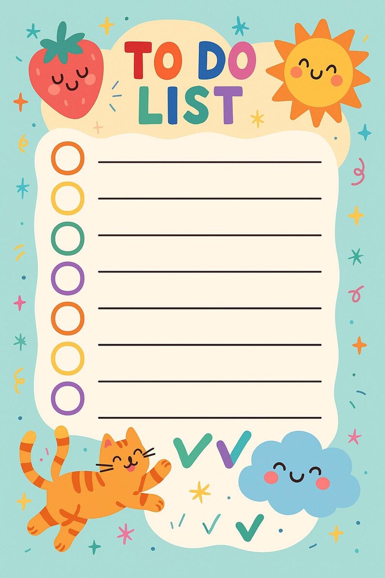 Funny To-do List for Everyday Life - Etsy