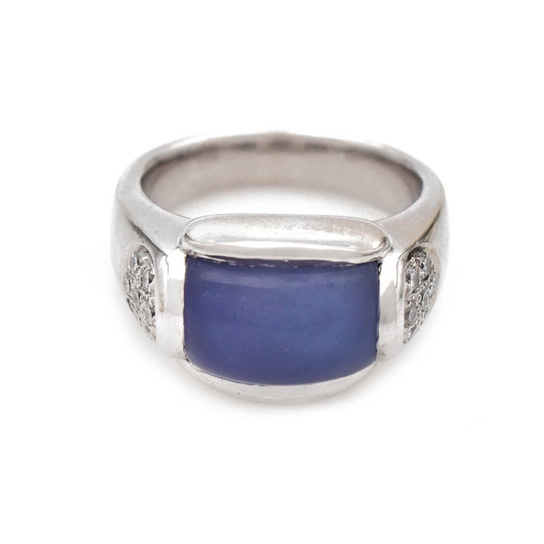 David Kodner Chalcedony Diamond Ring - Etsy