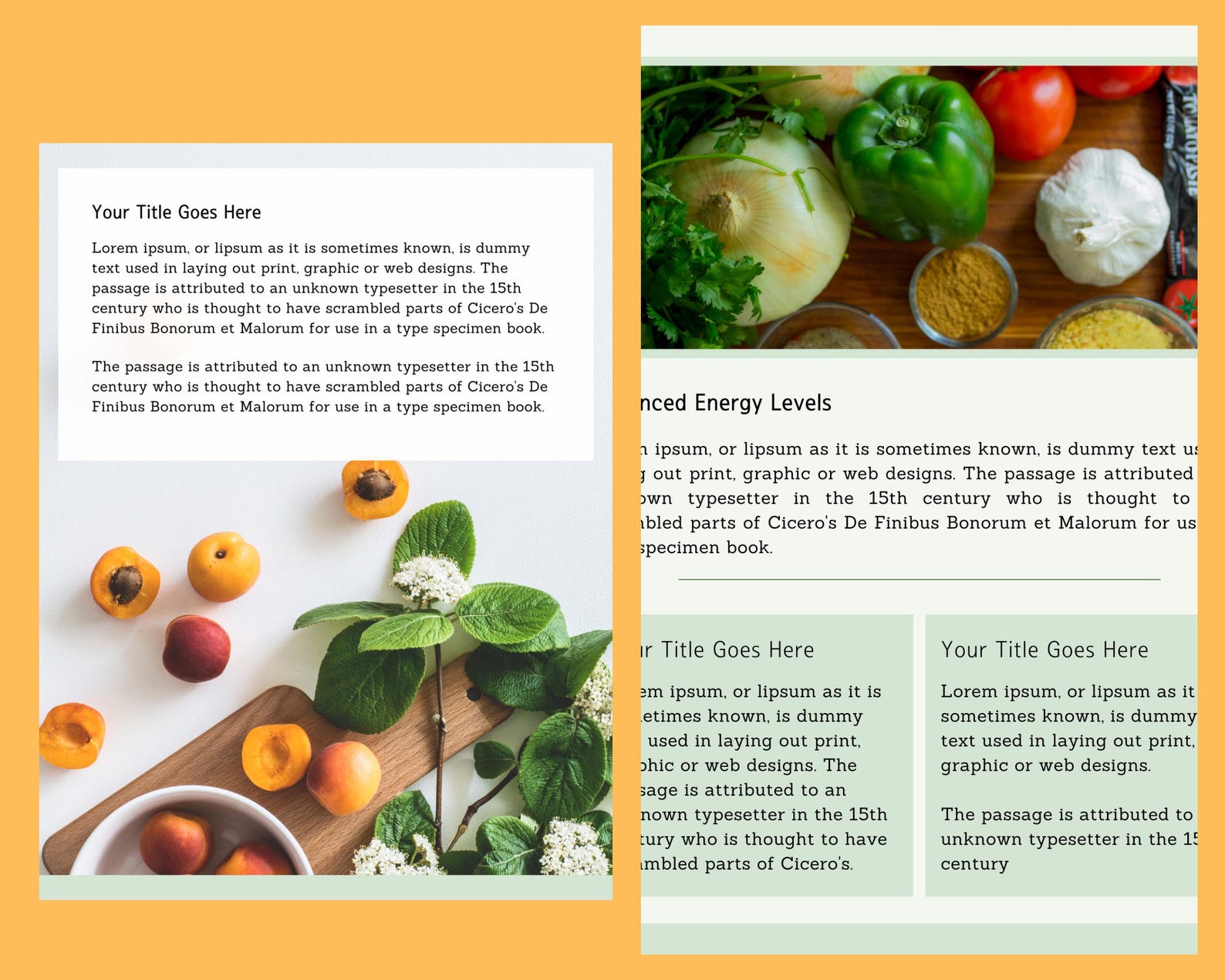 Nutrition Ebook Template, Digital Recipe Book, DIY Ebook Design, Health ...