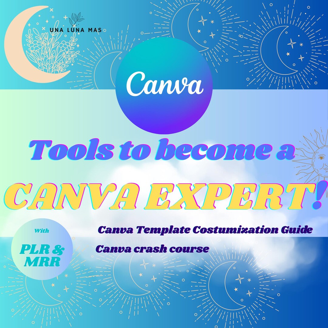 NEW!!! Become a Canva Expert. Canva Courses Bundle, Digital Products ...