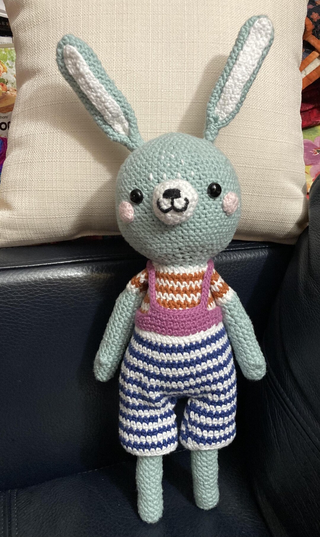 Gilbert Rabbit Pattern - Animal Friends of Pica Pau - Digital Pdf Book ...