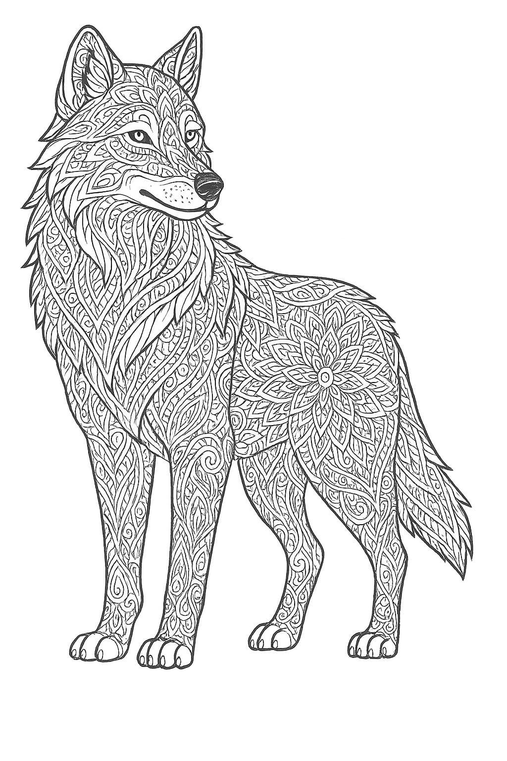 Cute Animal Mandala Coloring Pages – Printable Instant Download for ...