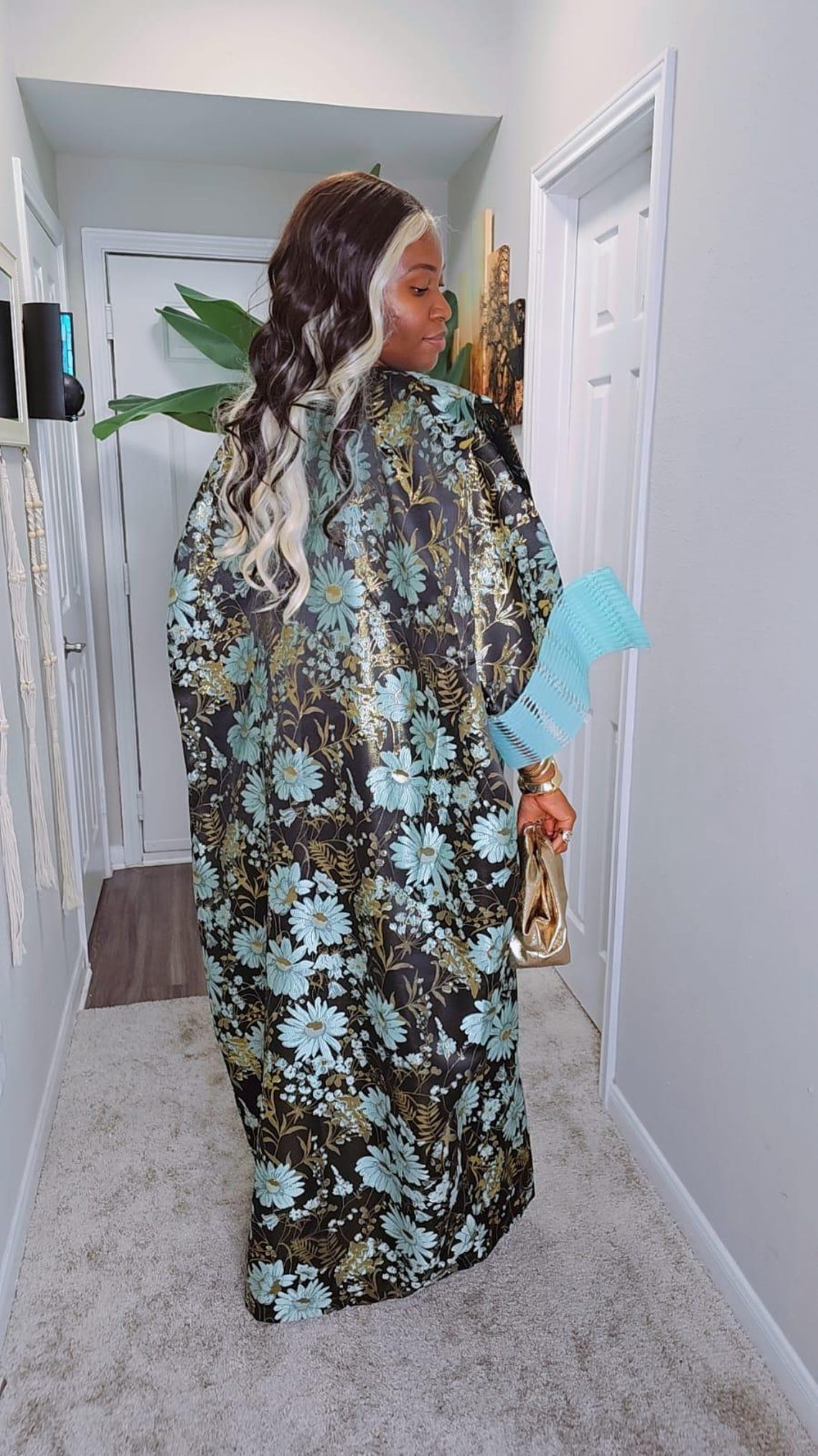 Athena Brocade + Ashoke Boubou Dress - Etsy