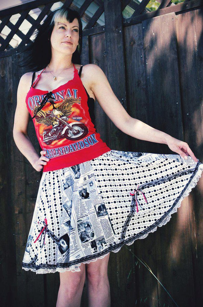 Upcycled Harley Davidson Halter Top - Etsy
