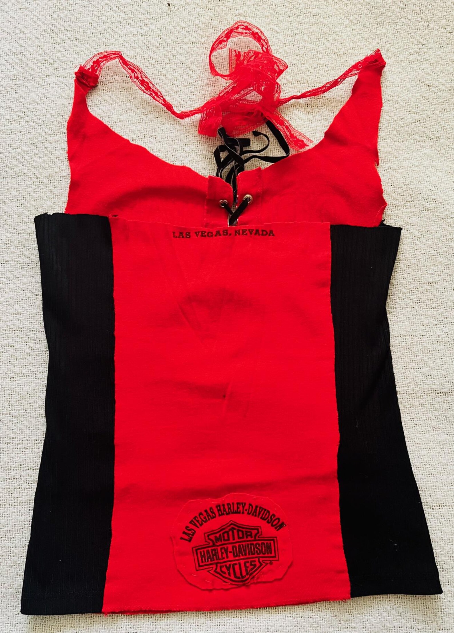 Upcycled Harley Davidson Halter Top - Etsy