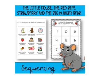 The Little Mouse, the Red Ripe Strawberry, and the Big Hungry Bear ...