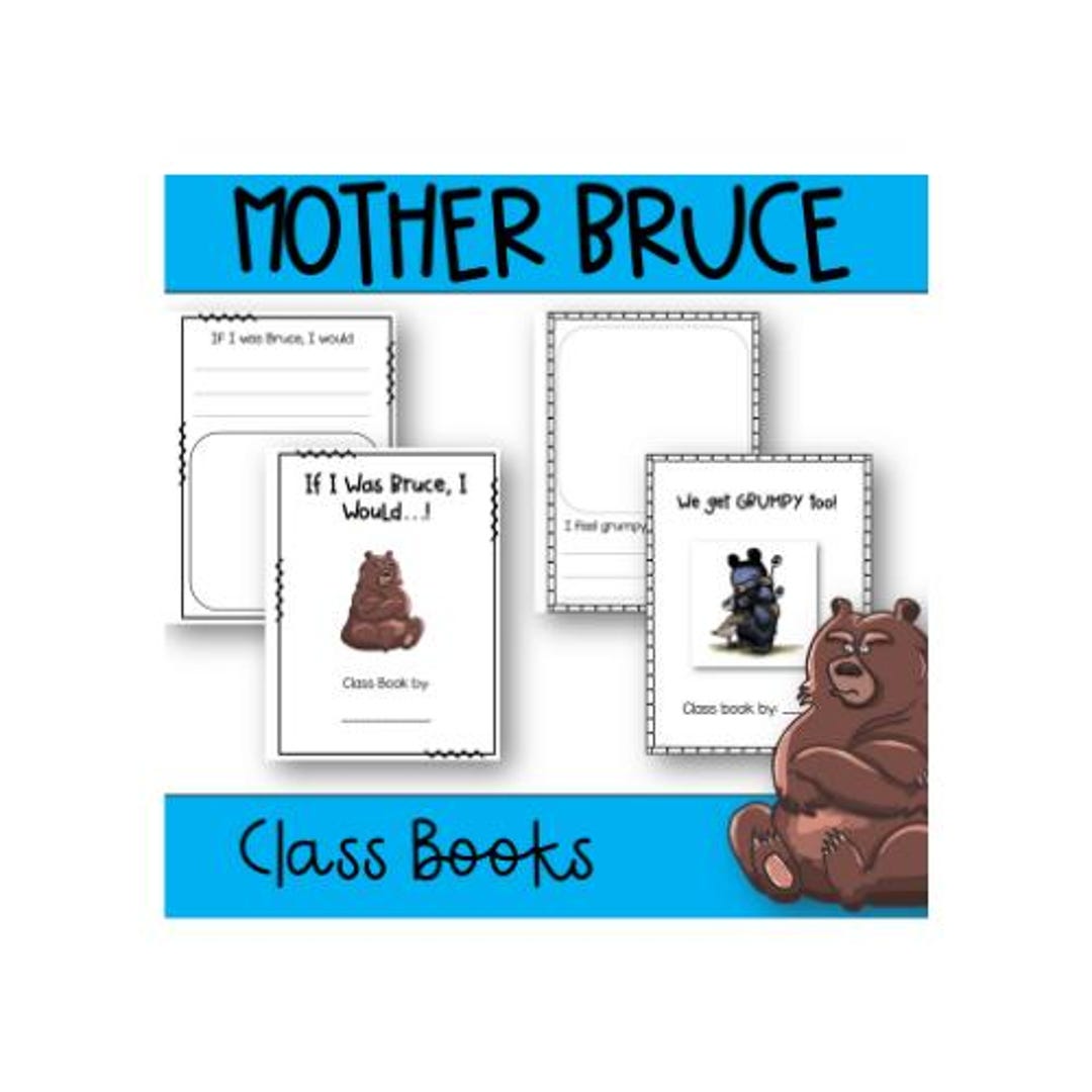 Mother Bruce Activities - Class Books - Etsy