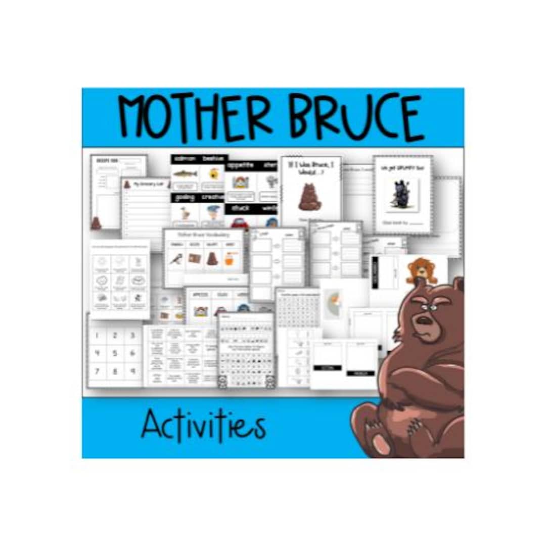 Mother Bruce Activities - Etsy