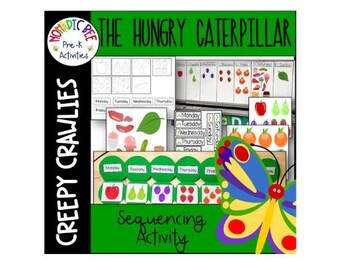 The Very Hungry Caterpillar Sequencing Activity - Etsy