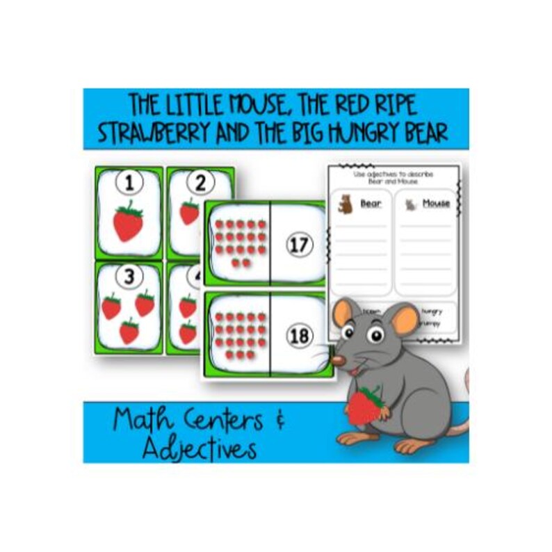 The Little Mouse, the Red Ripe Strawberry, and the Big Hungry Bear ...