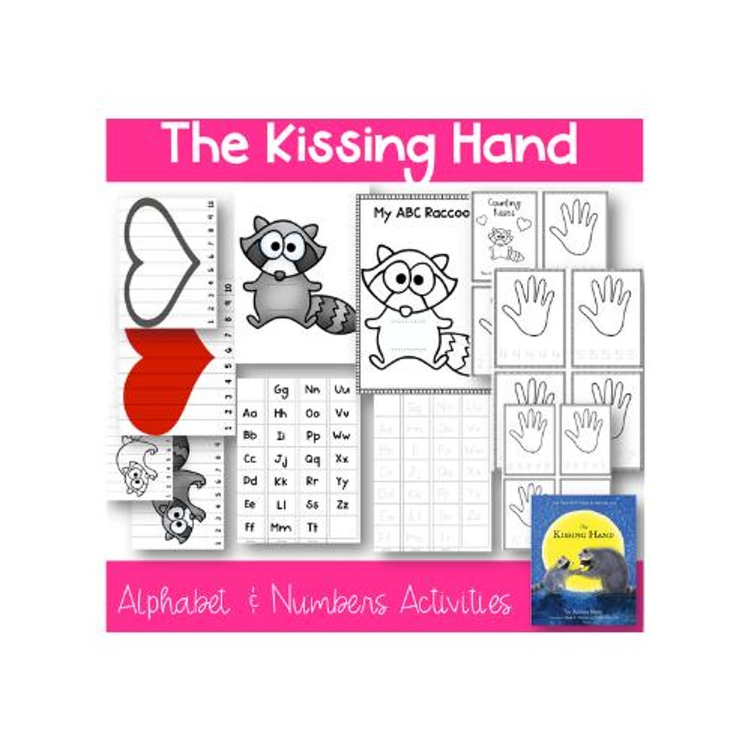 The Kissing Hand Book Activities - Etsy
