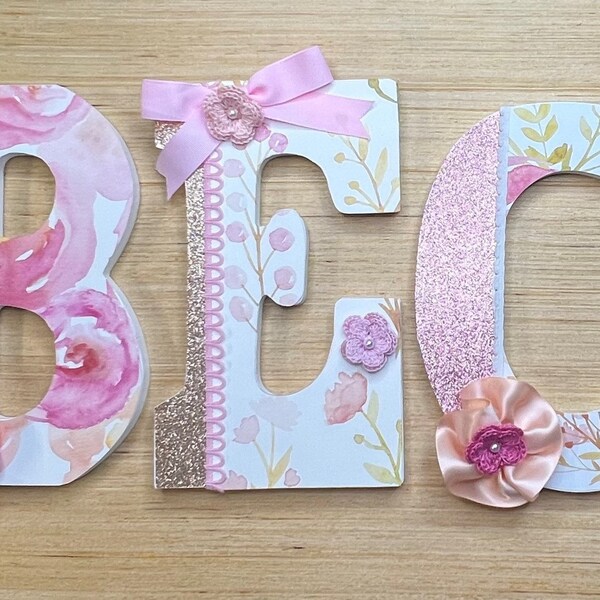 Custom Made Letters - Etsy