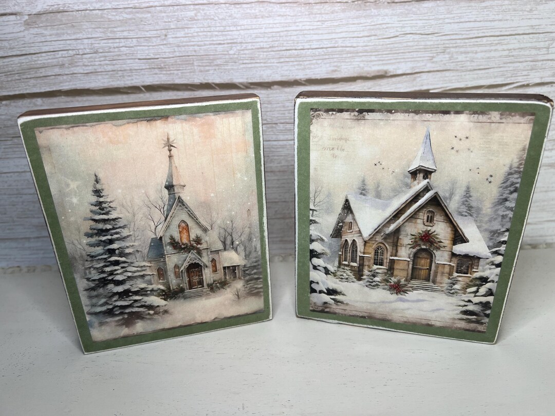 Winter Church Decor Wood Signs, Christmas Church Decor, Church Signs ...