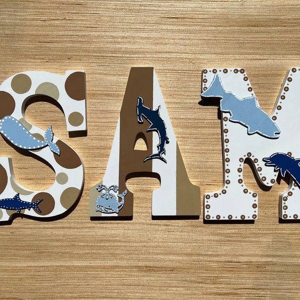 Nautical Letters - Etsy