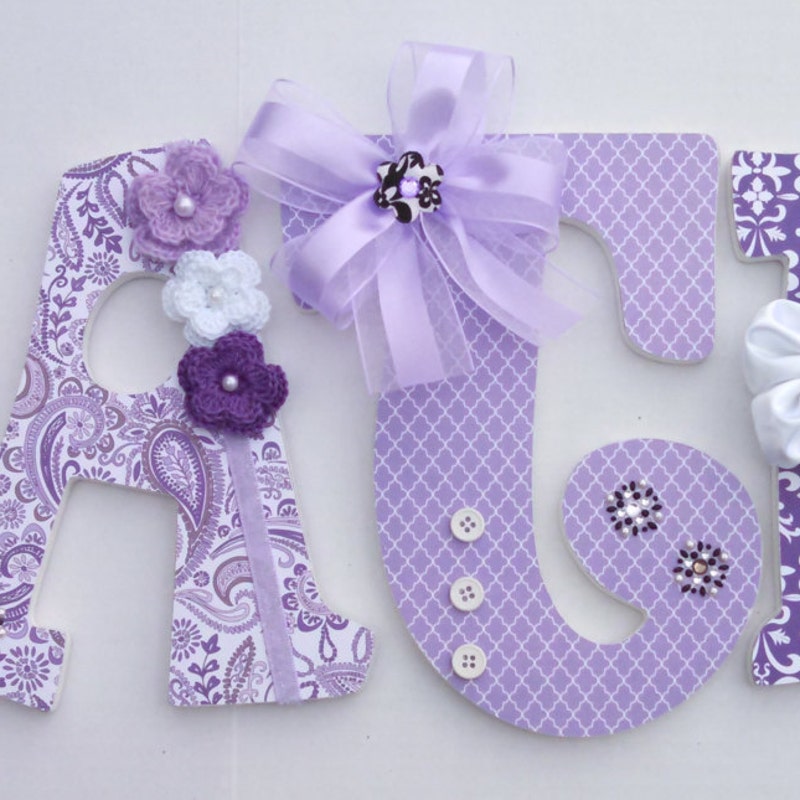 Decorative Letters for Wall Decor - Etsy