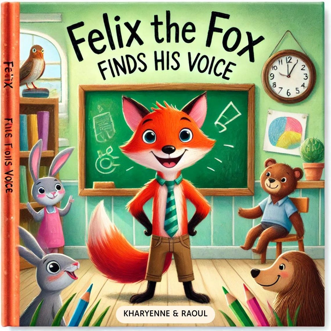 Felix the Fox Storybook – Printable Kids Book, Confidence & Friendship ...