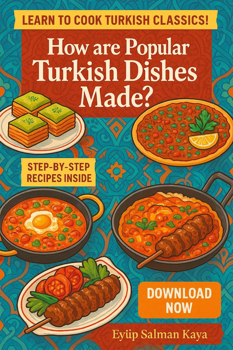 How Are Popular Turkish Dishes Made? - Etsy