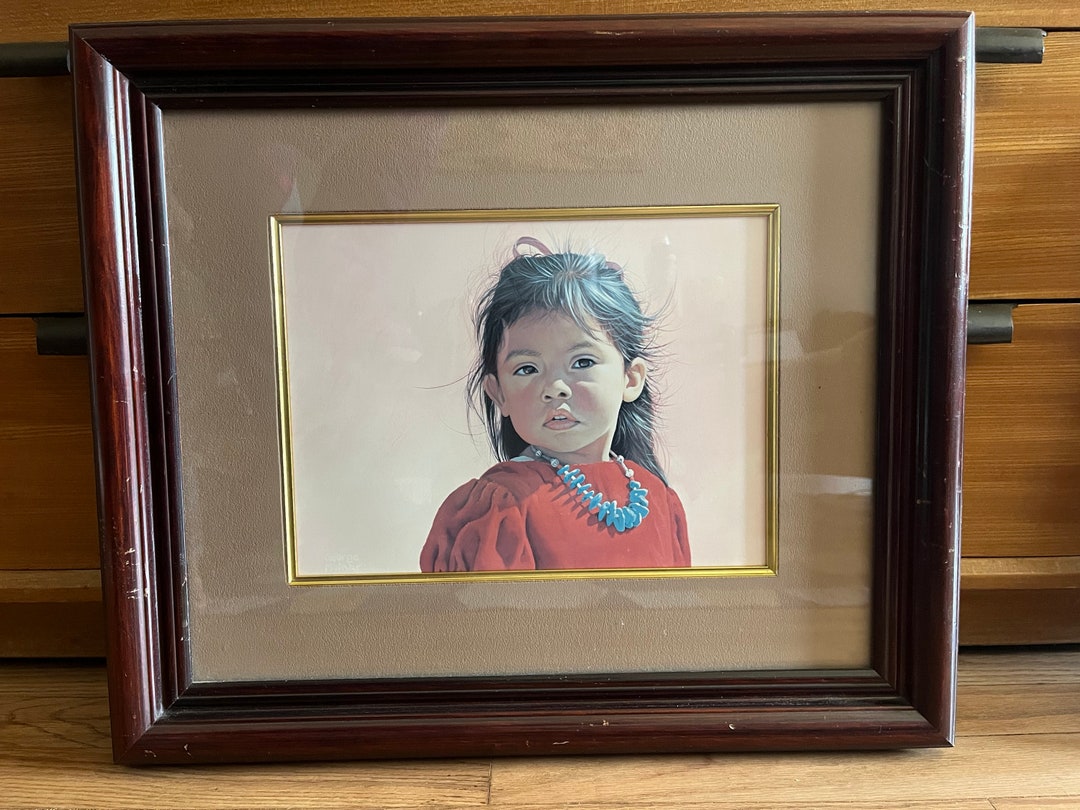 Little Blossom Signed Lithograph ~ Art Print George Molnar - Etsy