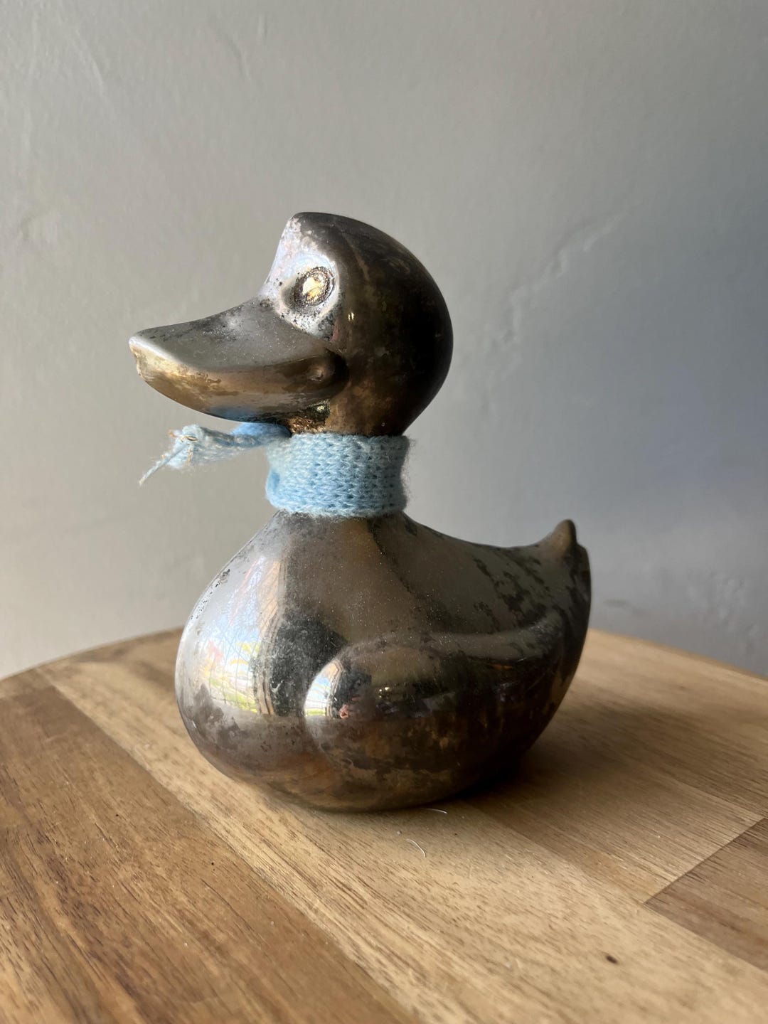 Leonard Silver Plated Duck Bank - Etsy