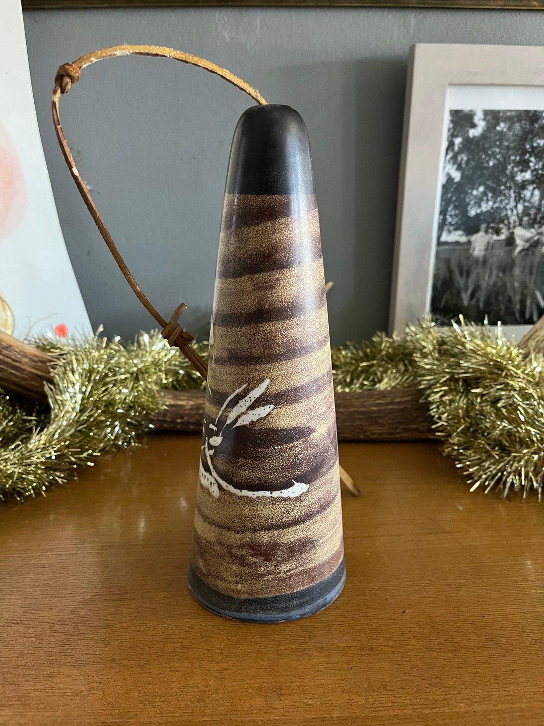 Vintage Pacific Stoneware Cactus Bell - Etsy