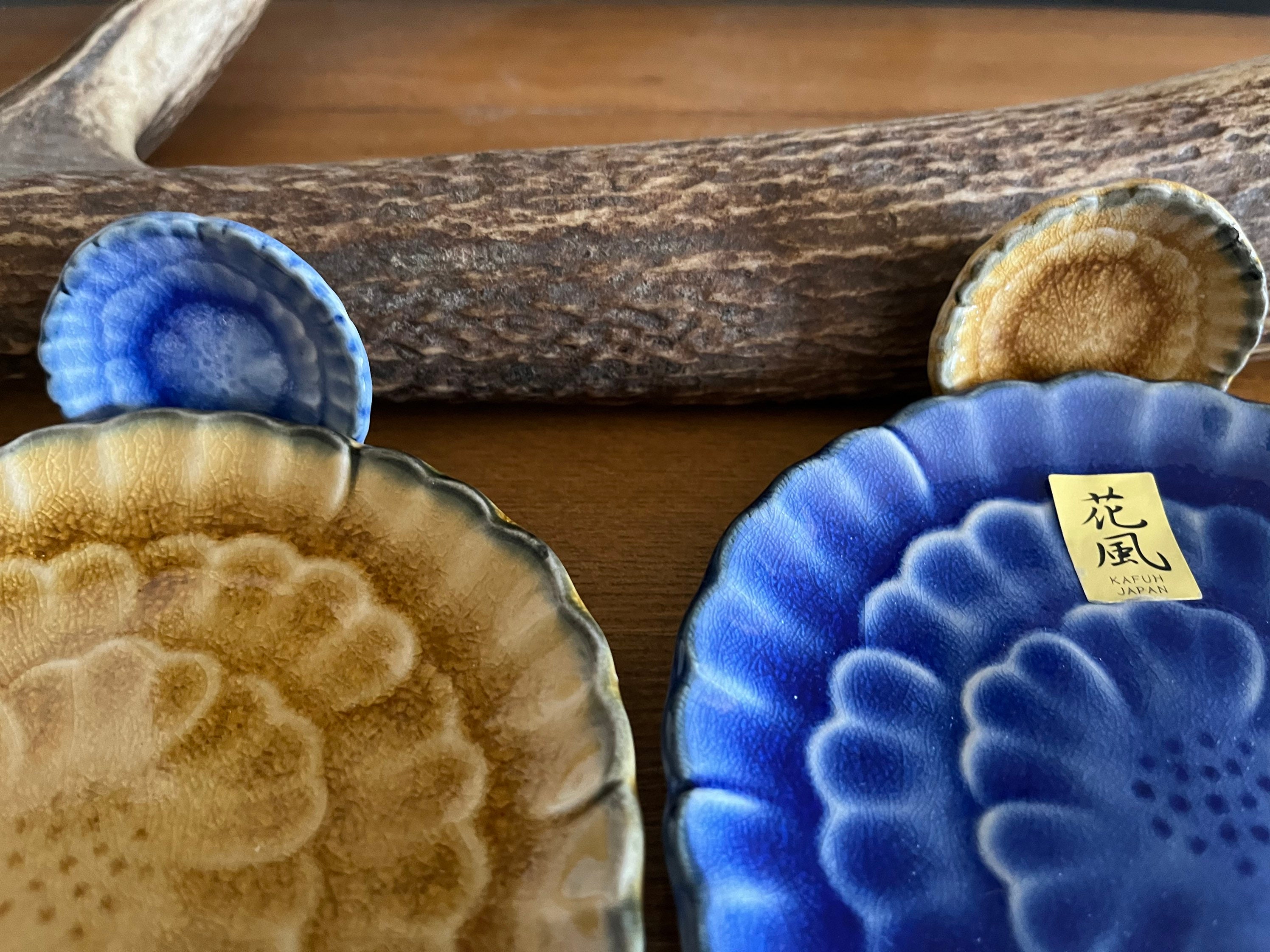 Kafuh Japanese Flower Plates - Etsy
