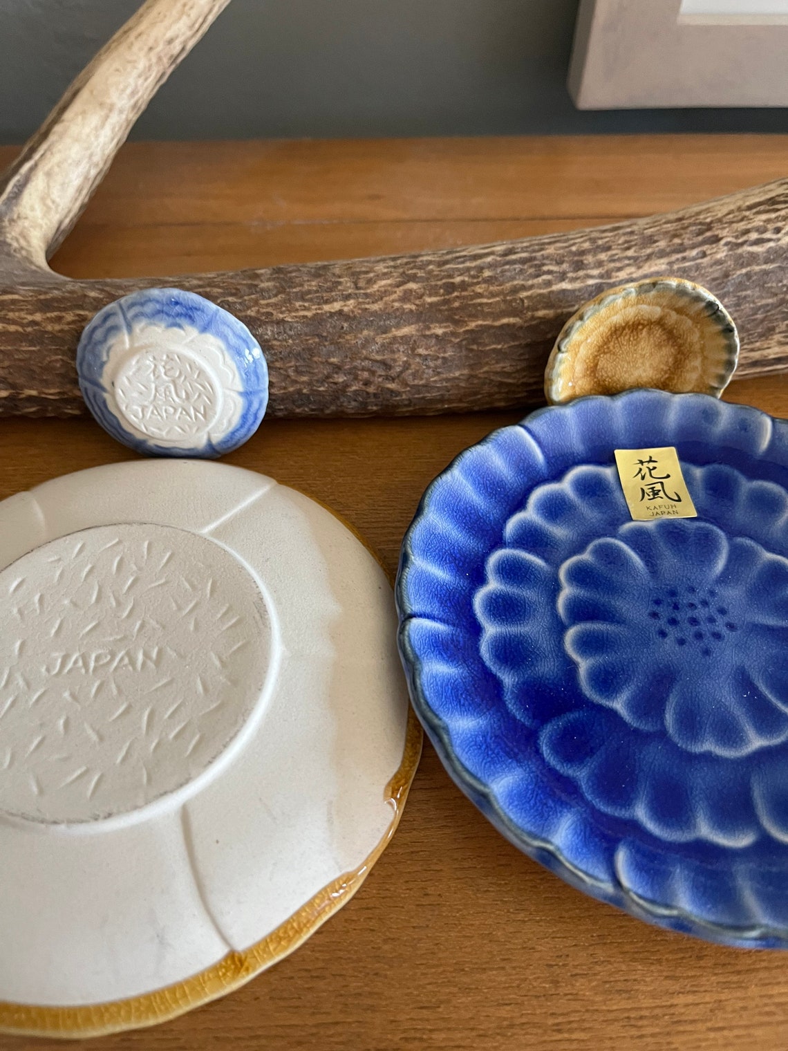Kafuh Japanese Flower Plates - Etsy