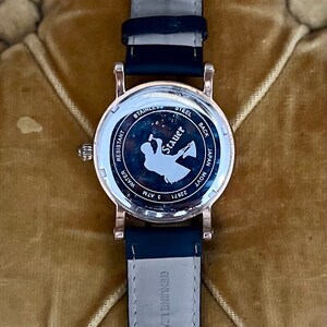 Vintage Stauer 22671 Stainless Steel 3ATM Water Resistant Black Banded ...