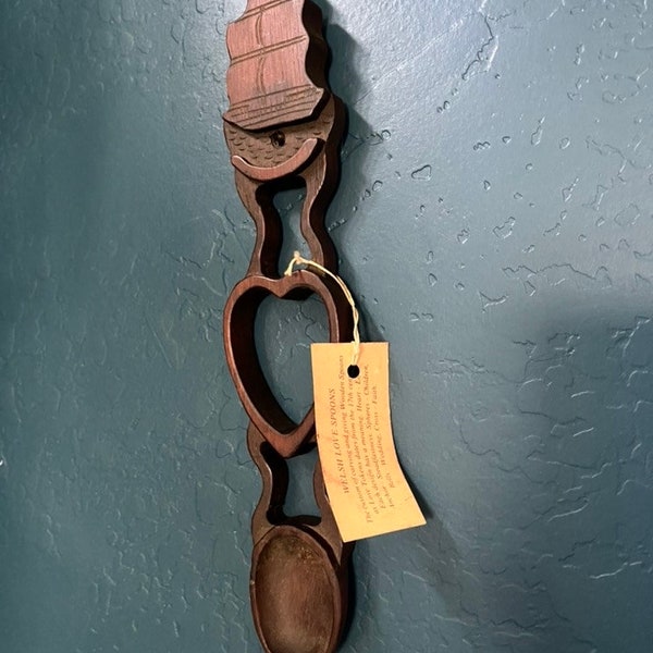 Welsh Love Spoon - Etsy