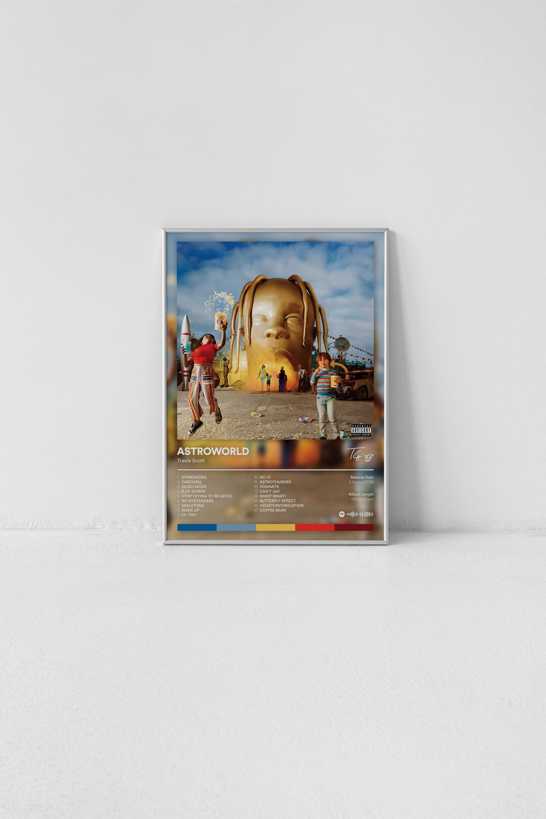 Travis Scott - ASTROWORLD - Digital Download Album Poster - Printable ...
