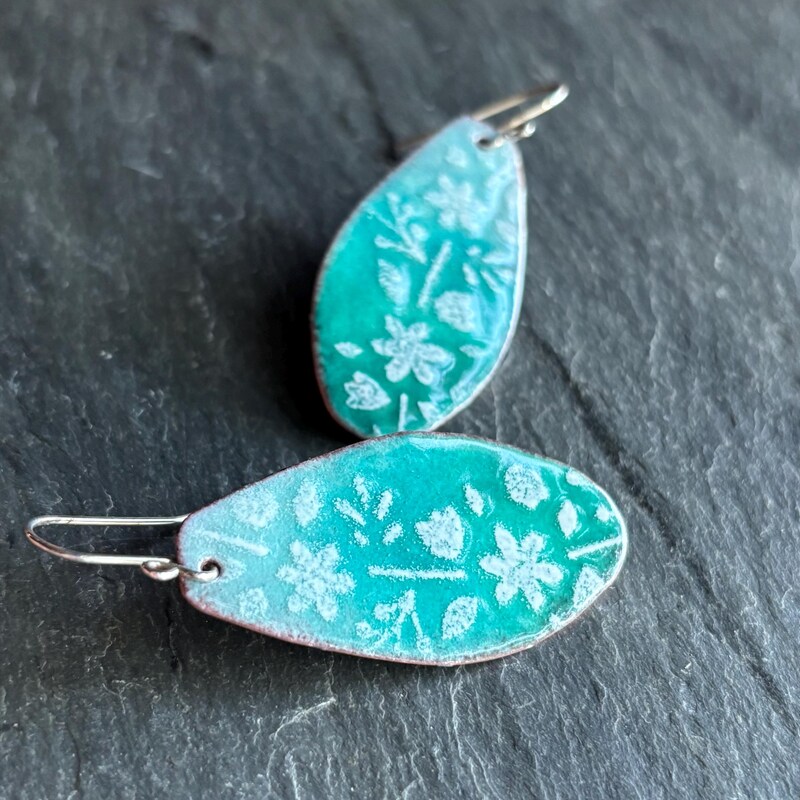 Green Teardrop - Etsy