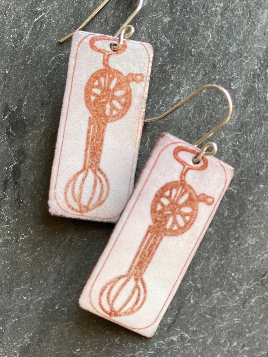 Vintage Egg Beater Vintage Kitchenware Handmade Enamel - Etsy