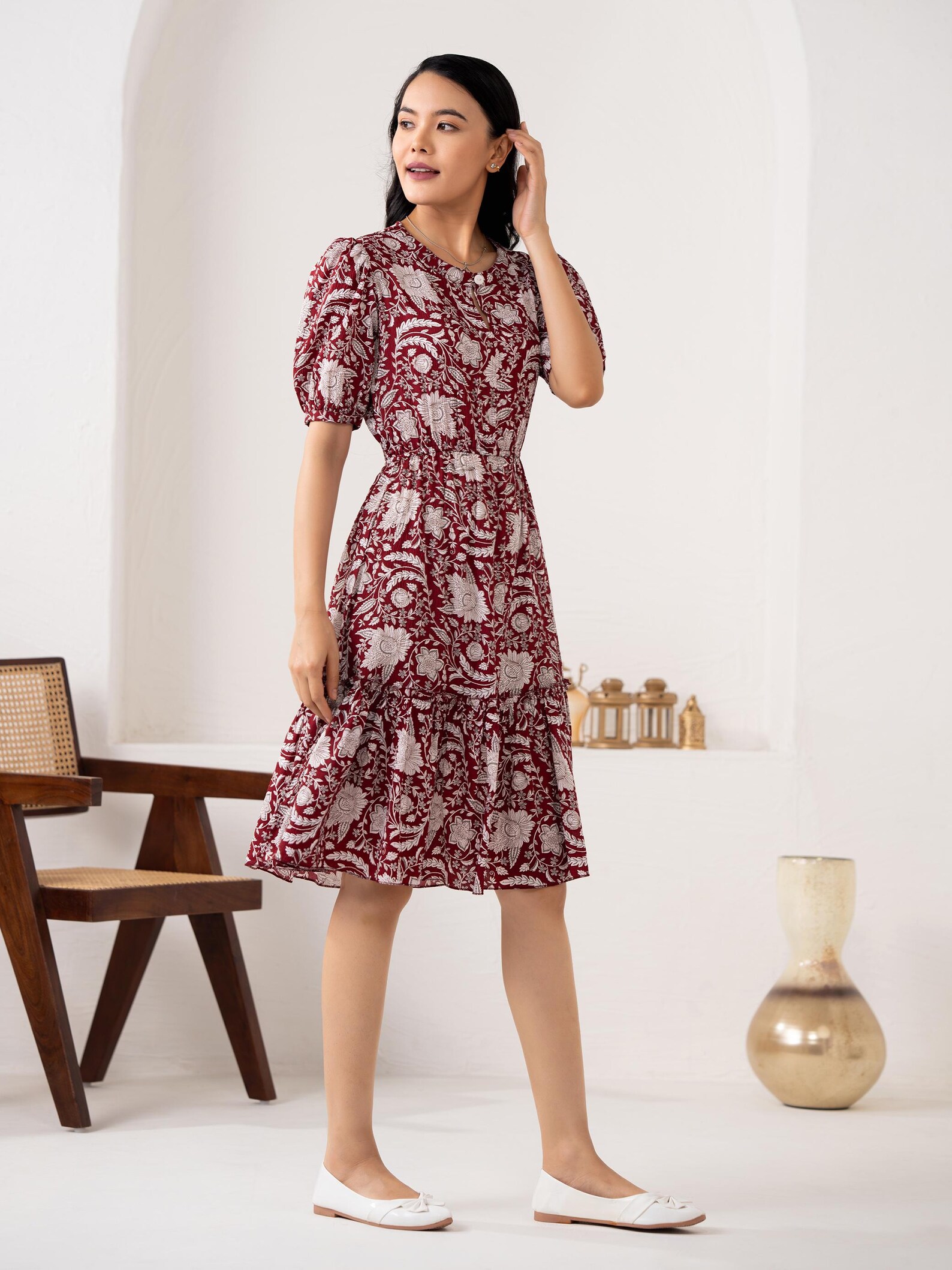 Floral Printed Summer Dress – Light and Breezy Casual Dress for Women ...