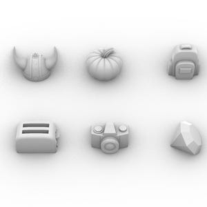 Board Game Pieces Pack 3 - 3D Print Digital Download File - STL - Etsy