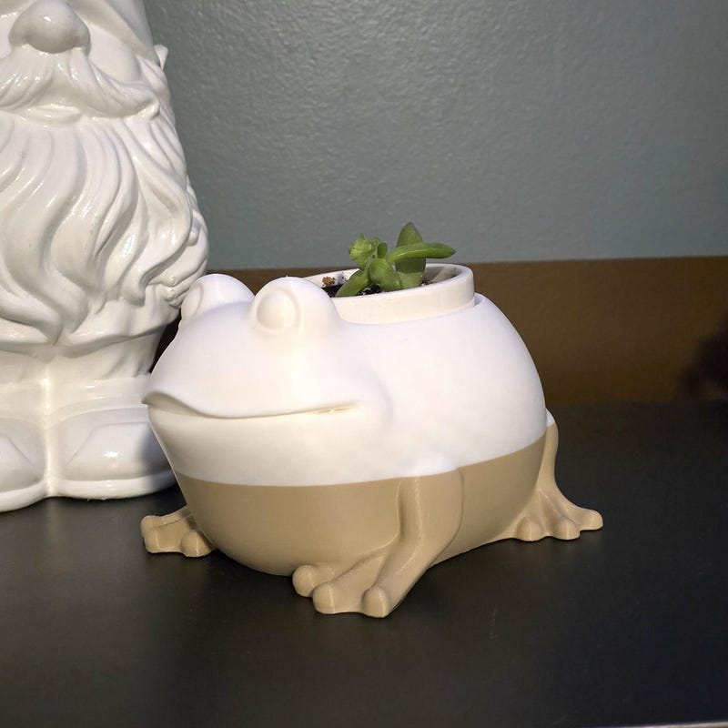 Frog Planter - Etsy