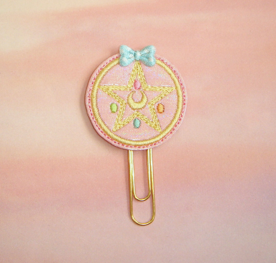 Pastel Anime Moon Planner Paperclip - Etsy