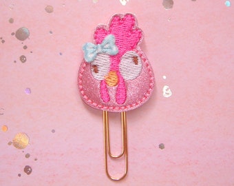 Rooster Paper Clip Rooster Paperclip Planner Accessories Planner Feltie ...