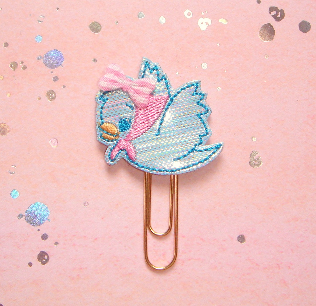Princess Blue Bird Planner Paperclip - Etsy